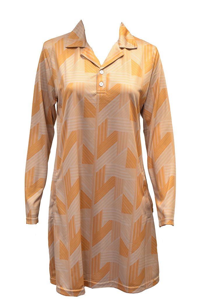 Outdoor Ladies UPF50 Sun Dress - Beige - Design Works Apparel - Create ...